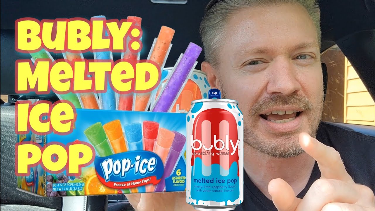 Rich Eats: Bubly Melted Ice Pop sparkling water! - YouTube