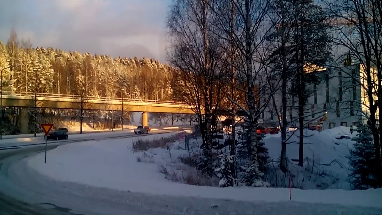 Kuopio City, Finland (Winter time) - YouTube
