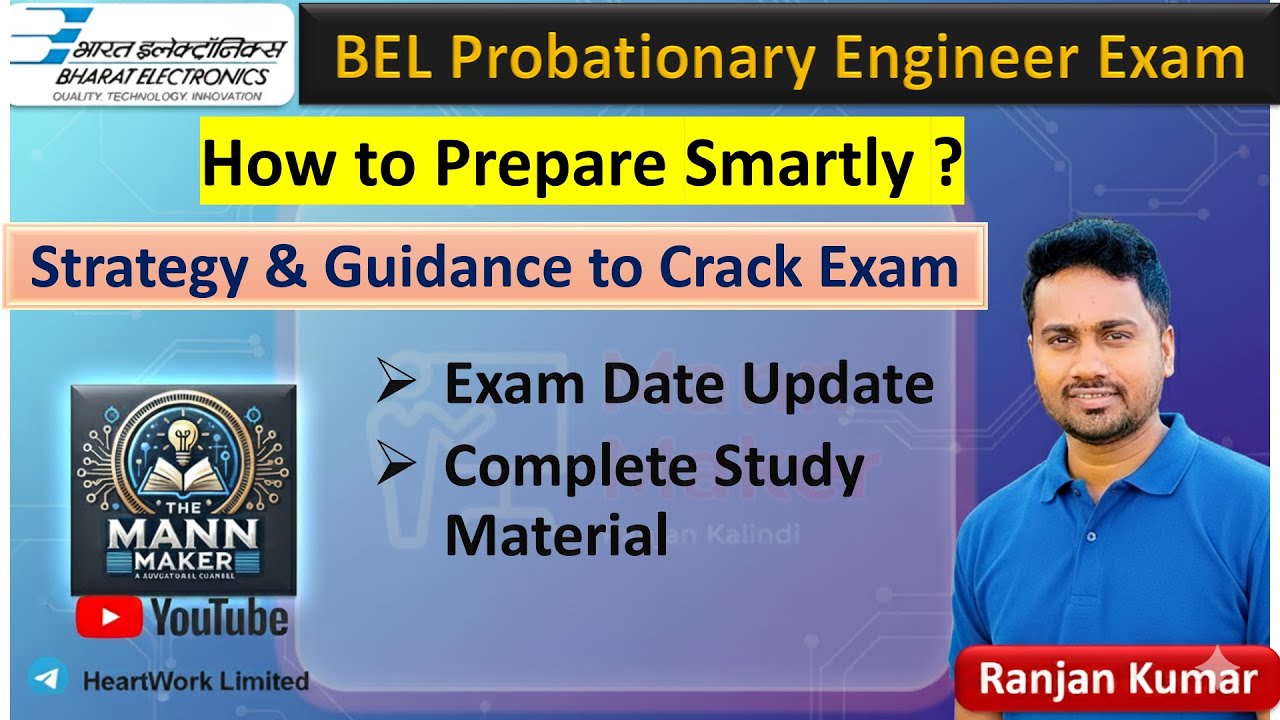 How To Prepare For BEL Probationary Engineer Exam | Classes , Syllabus ...
