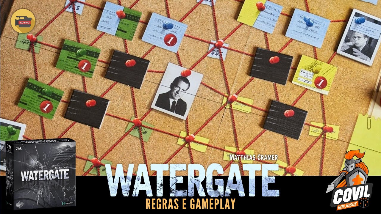 Watergate - Regras e Gameplay Ao Vivo - YouTube