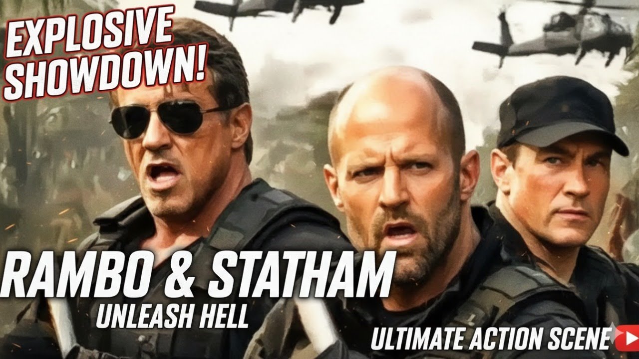 💥 Explosive Showdown! Rambo & Statham ⚡ Unleashed Hell 🔥 Ultimate ...
