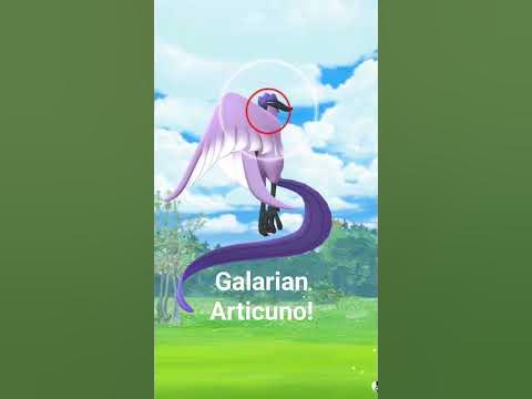 Galarian Articuno Pokemon GO! - YouTube