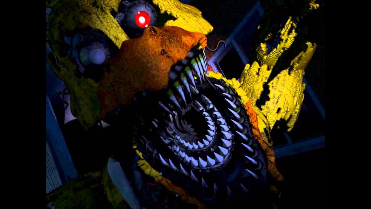 nightmare chica jumpscare 0_0 - YouTube