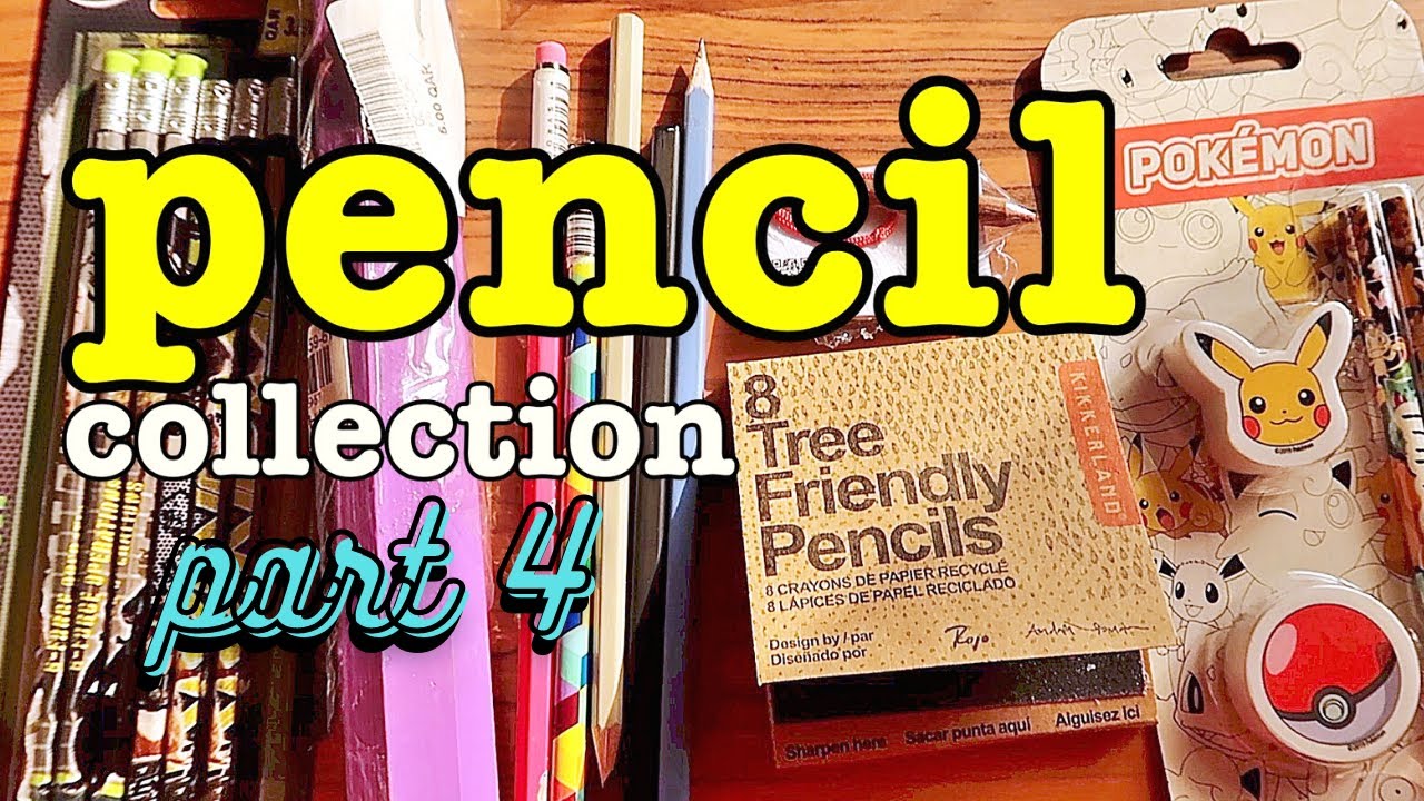PENCIL COLLECTION 2018-2020 part 4 * Unique Pencil from a Museum - YouTube