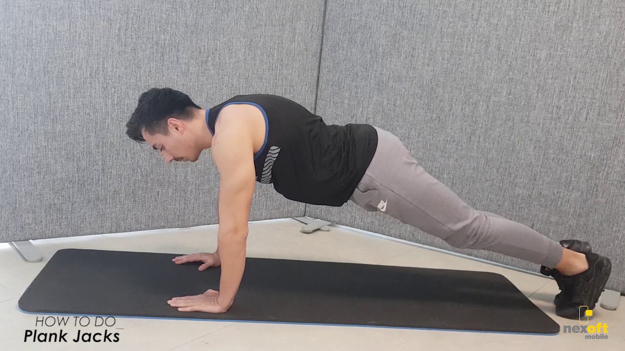 How To Do: Plank Jacks - YouTube