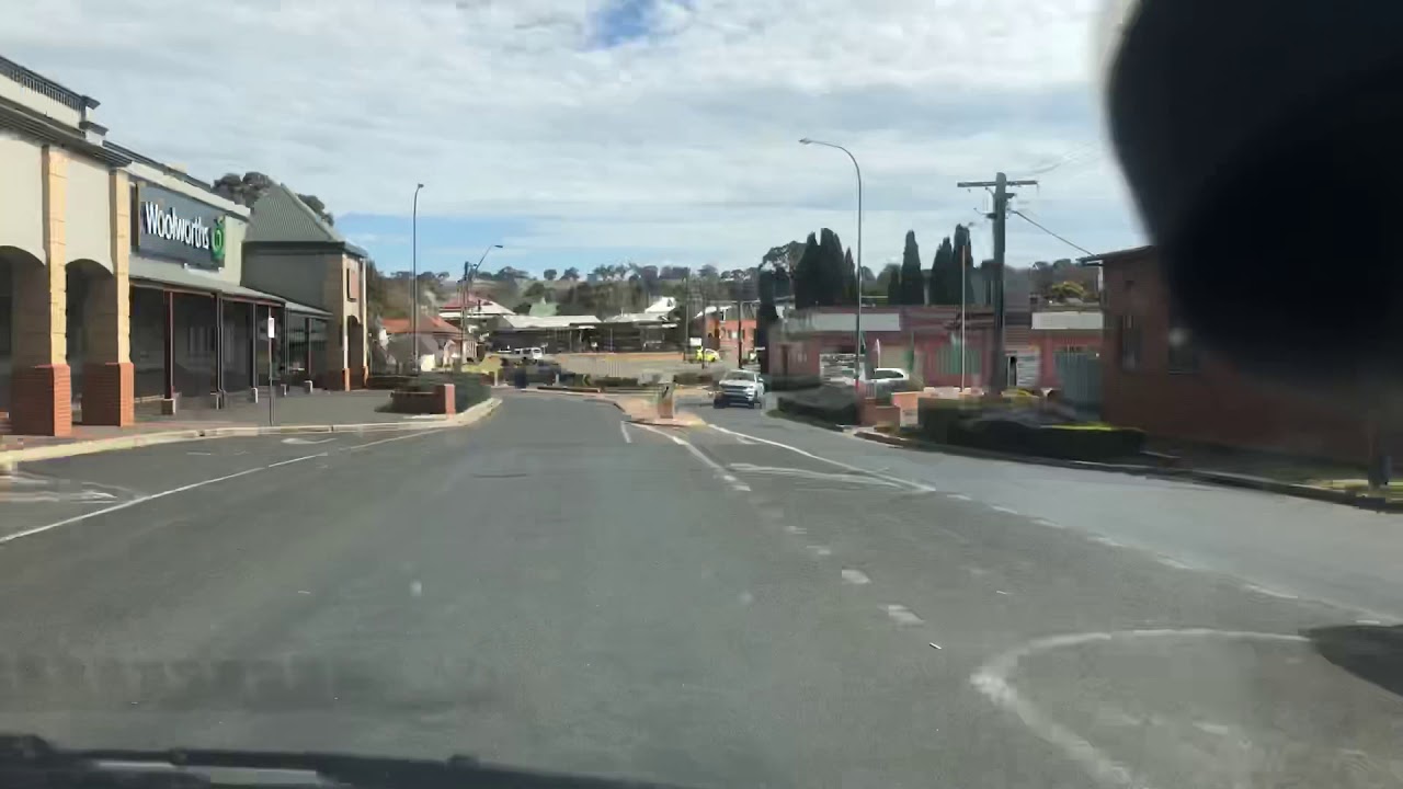 Drive from Woolies in Yass to Murrumbateman via Yass River Rd - YouTube