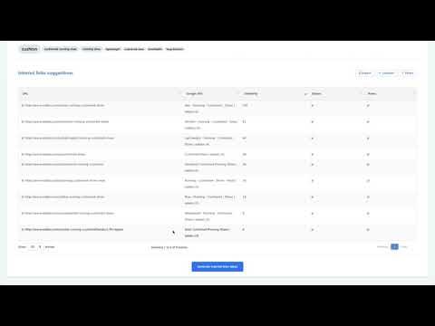 Internal linking in NeuronWriter - YouTube