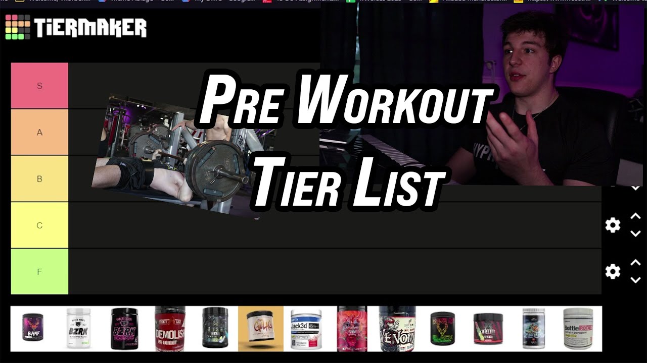 Thor Brah’s High Stim Pre-Workout Tier List - YouTube