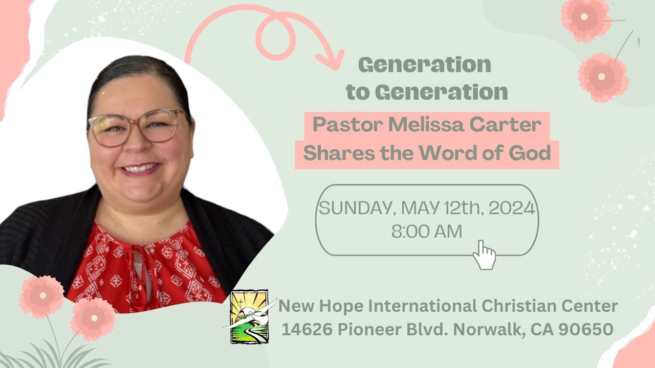 Generation to Generation from Pastor Melissa Carter - YouTube