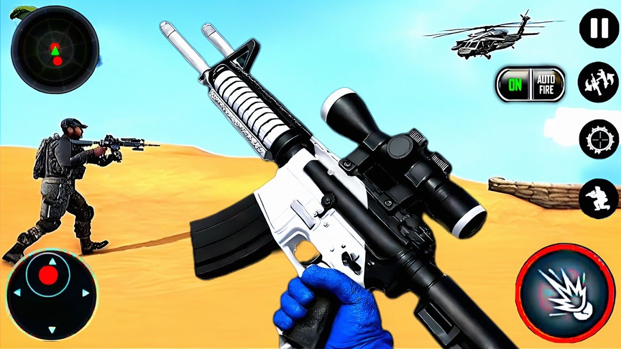 FPS Shooting Game - Bullet Strike Game - Android GamePlay - YouTube