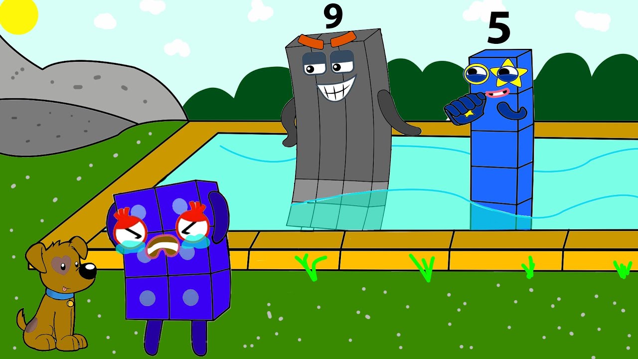 Numberblocks 6 Don't Be Sad and Feel Jealous of Numberblocks 5 ...