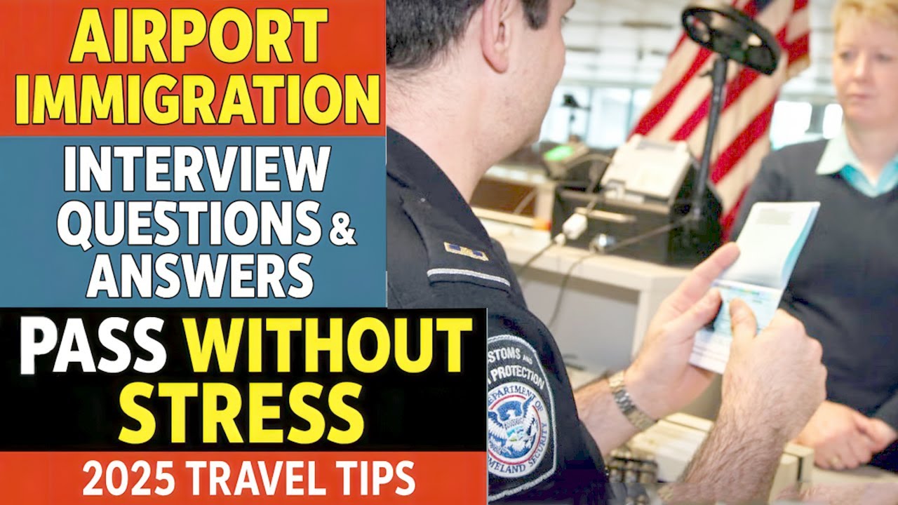 Airport Immigration Interview Questions & Answers – Pass Without Stress ...
