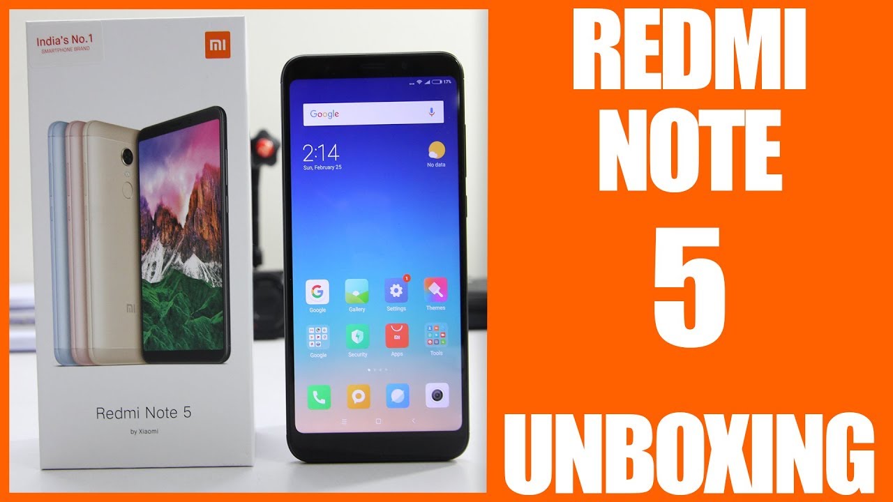 Xiaomi Redmi Note 5 Unboxing and Overview - YouTube
