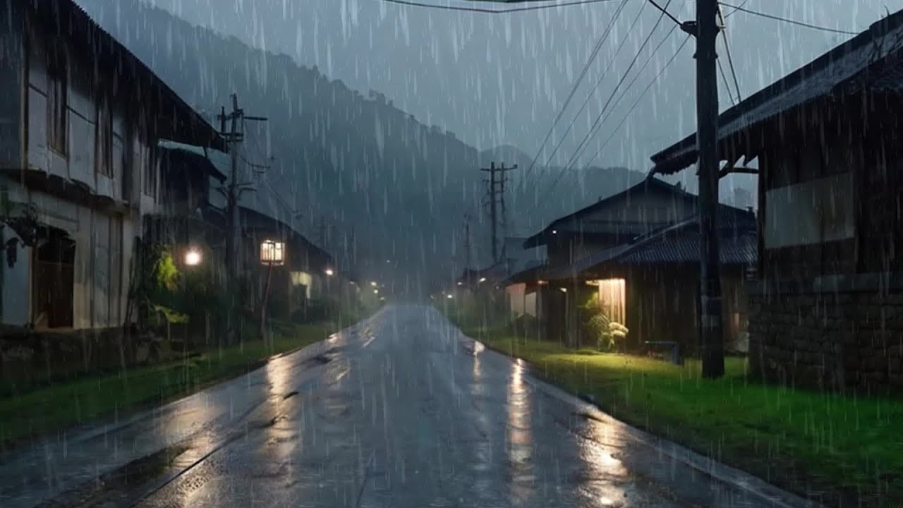 Relaxing Rain Video for Deep Sleep: Let the Rain Wash Away Your Worries ...