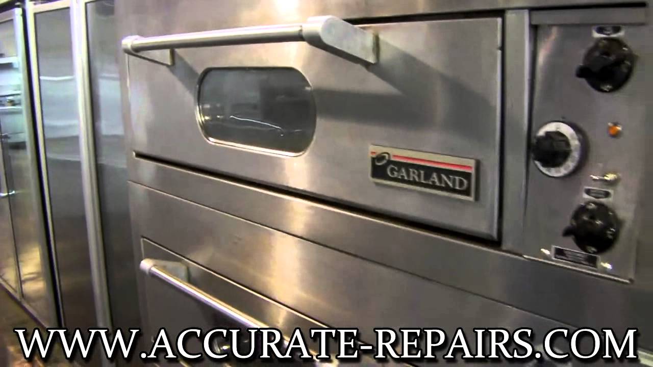 Garland Stacked E2001 Oven Set - Refurbished - YouTube