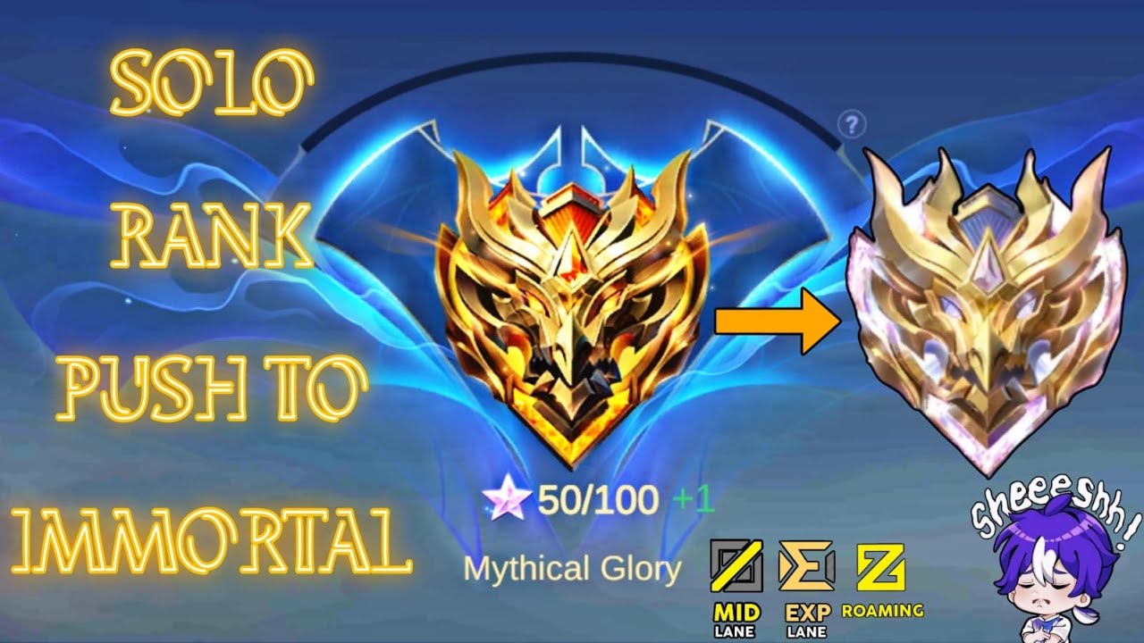 ROAD TO 900 SUBS / MLBB RANK PUSH TO MYTHICAL IMMORTAL #MLBB - YouTube