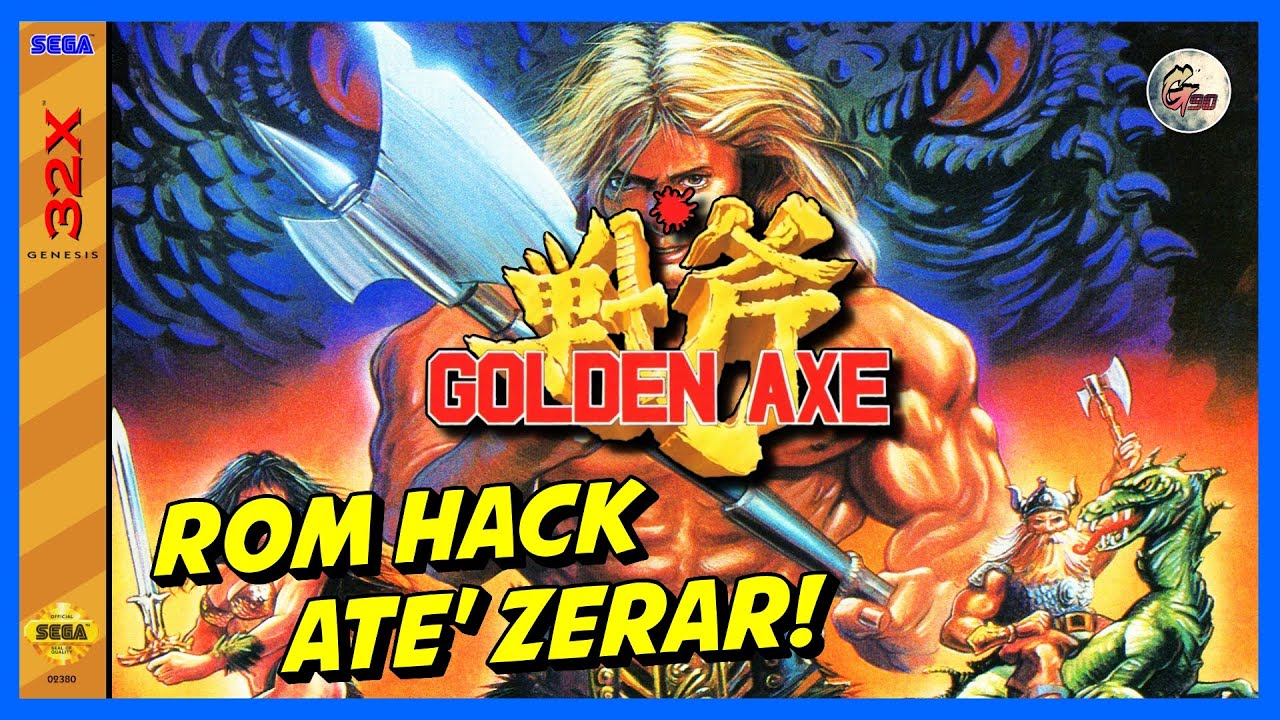 Golden Axe Rom Hack | SEGA 32X | Gameplay Até Zerar - YouTube