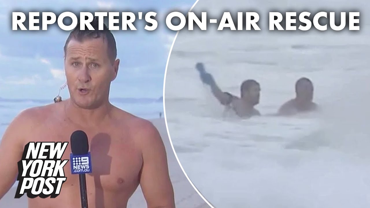 Australian weatherman pulls body from ocean after live broadcast | New ...