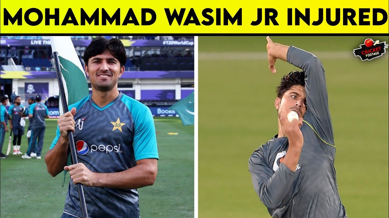 Mohammad Wasim Jr Injured | Mohammad Wasim Jr | Pakistan Cricket ...