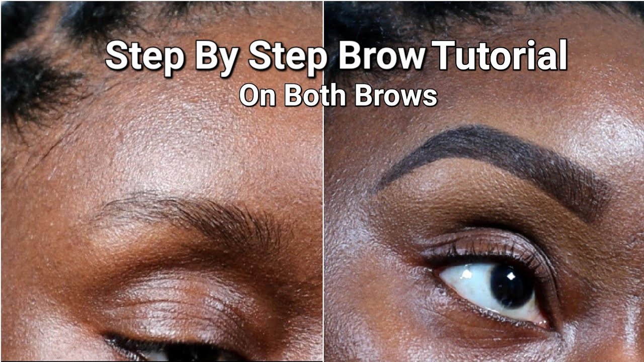 How To Create Perfect Eyebrows | FOOLPROOF TUTORIAL | Using Stencils ...