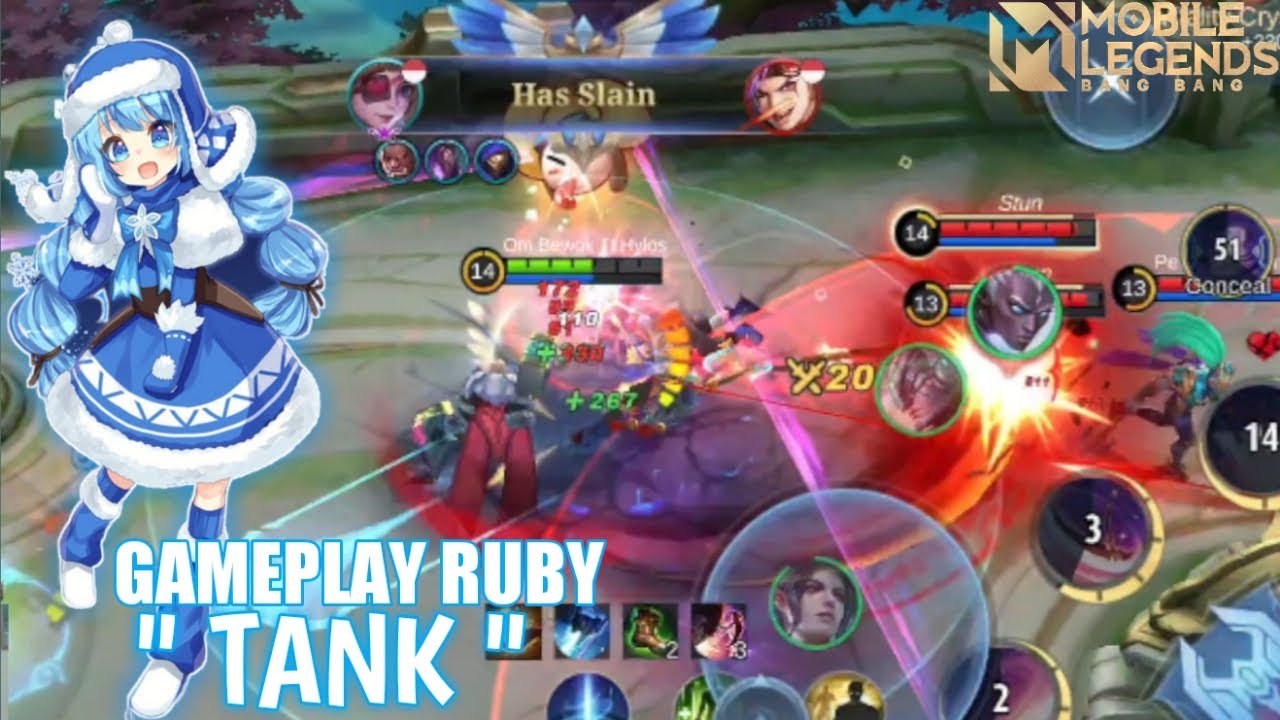 GINI CARA MAEN RUBY ROAM + BUILD TANK RUBY | RUBY GAMEPLAY - MOBILE ...