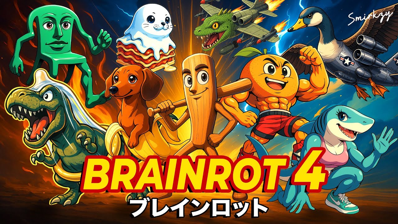 Smirkzy - Brainrot Anime Opening Song Pt. 4 (Official Music Video ...