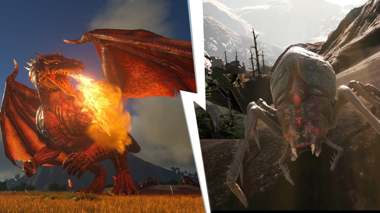 We Took An Adventure Into A Volcano - Ark Genesis #10 | JeromeACE - YouTube