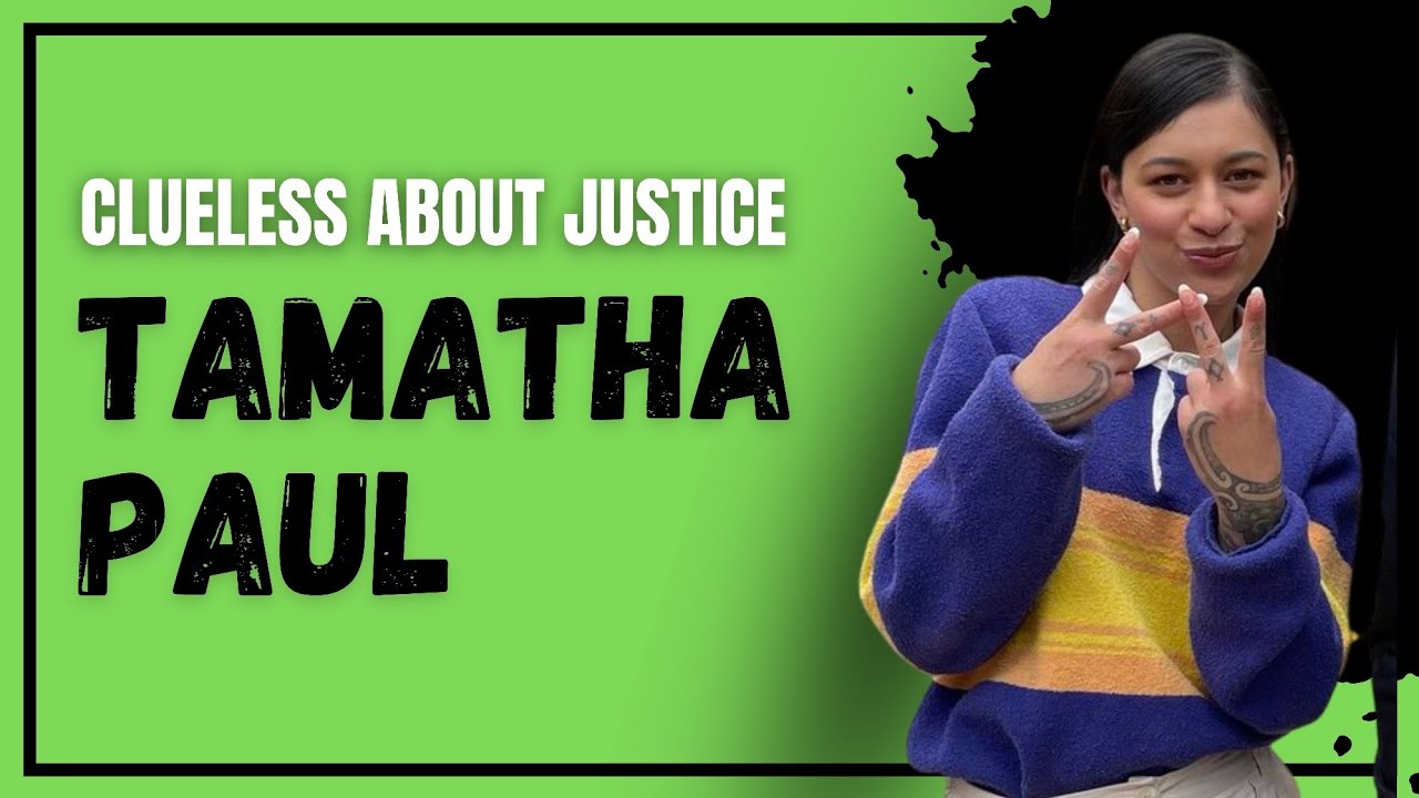 Tamatha Paul Attempts to Discuss Criminal Justice & Fails - YouTube