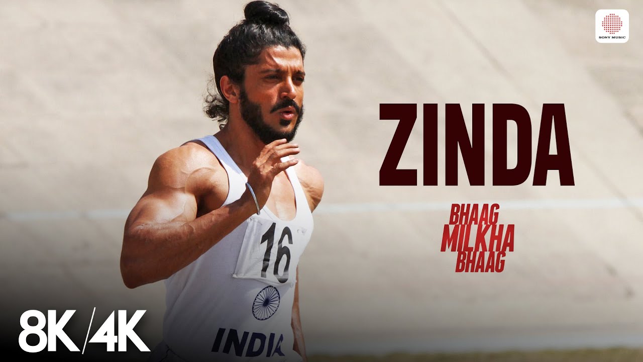 Zinda - 8K/4K Music Video | Bhaag Milkha Bhaag | Farhan Akhtar ...