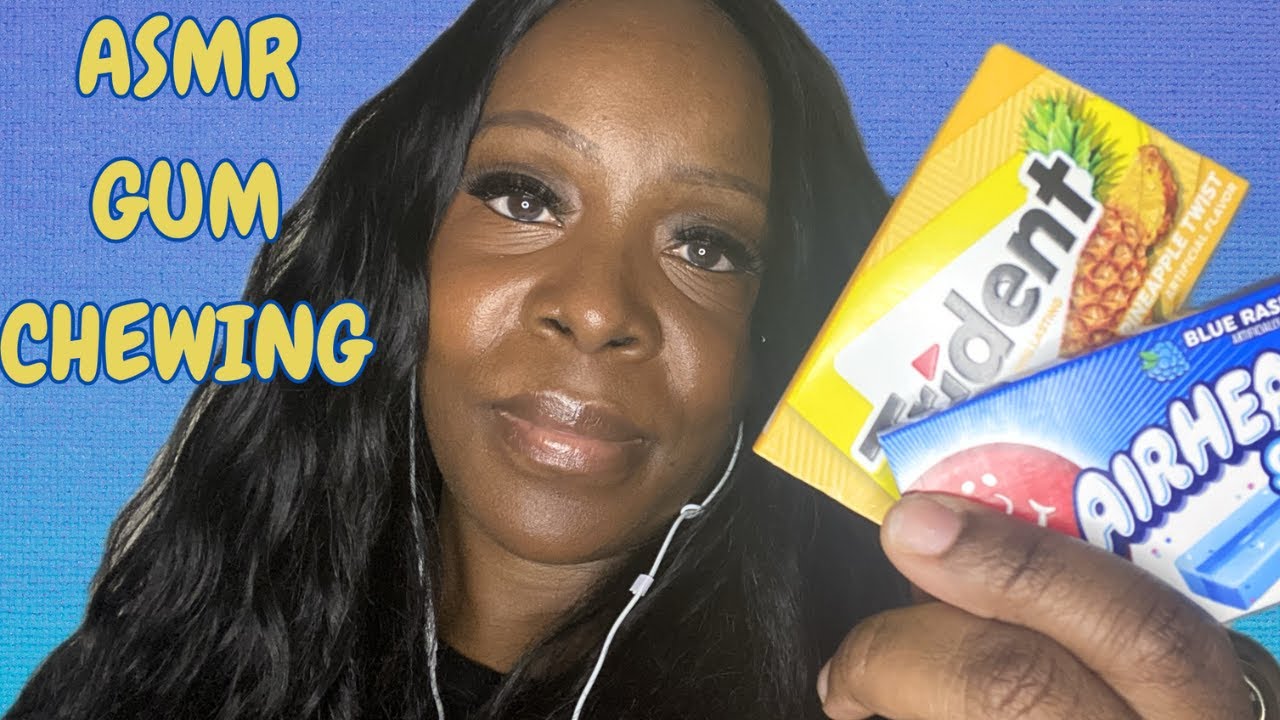 ASMR Gum Chewing & Gum Cracking Intense Sounds | No Talking - YouTube