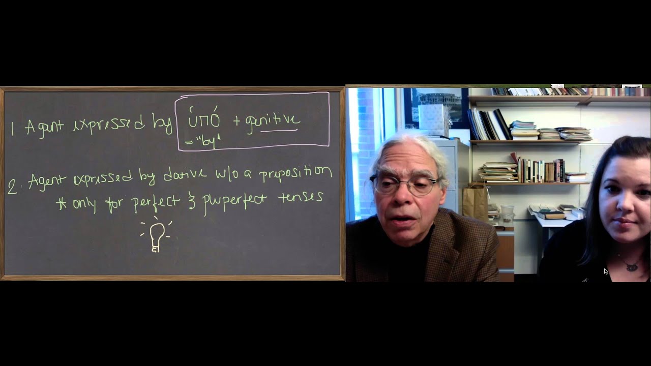 Learn Ancient Greek: 26_Unit 5 Agent Constructions - YouTube