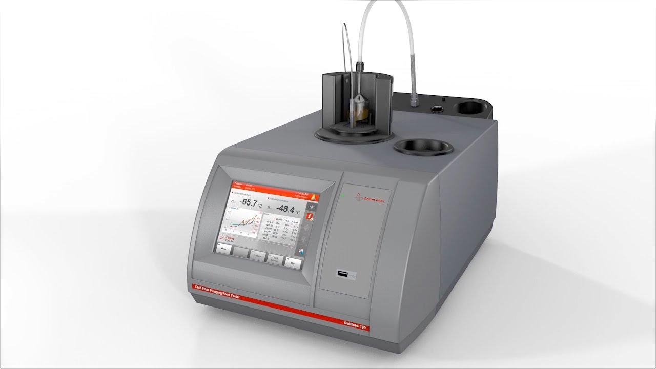 Callisto 100 Cold Filter Plugging Point Tester: Features - YouTube