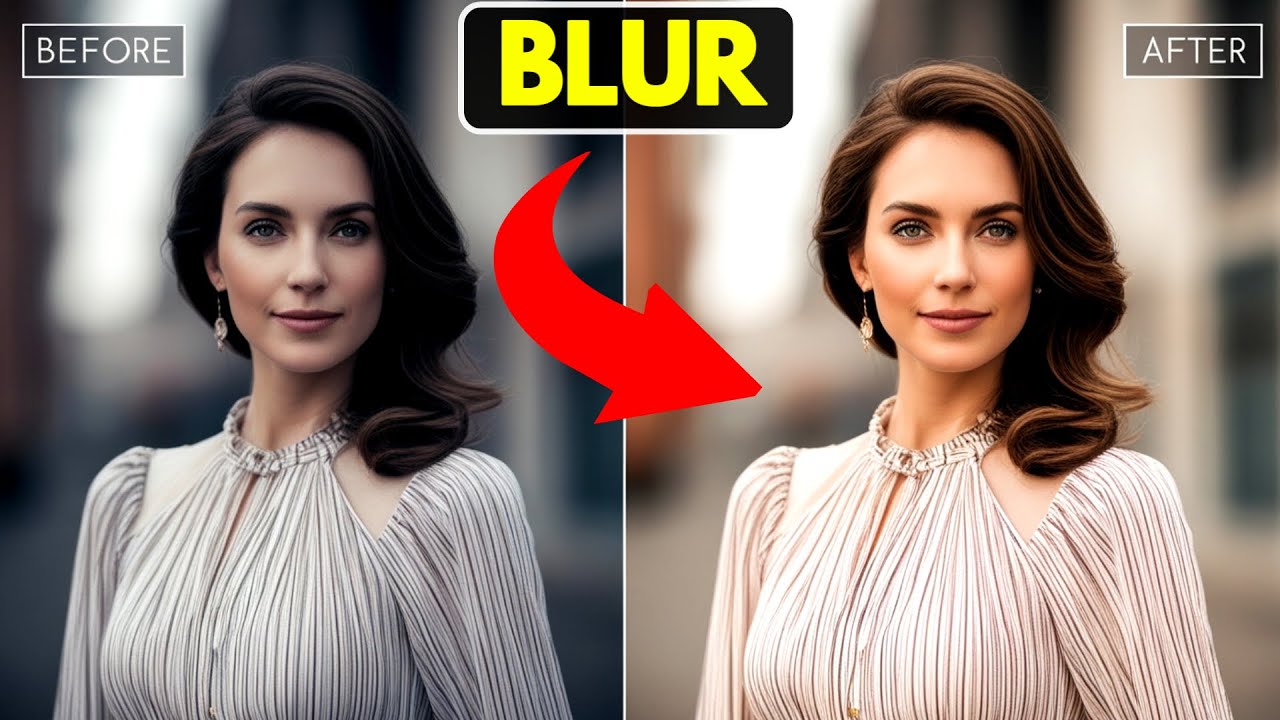 Blur Photo Background in CapCut Like a Pro | Easy Background Blur ...