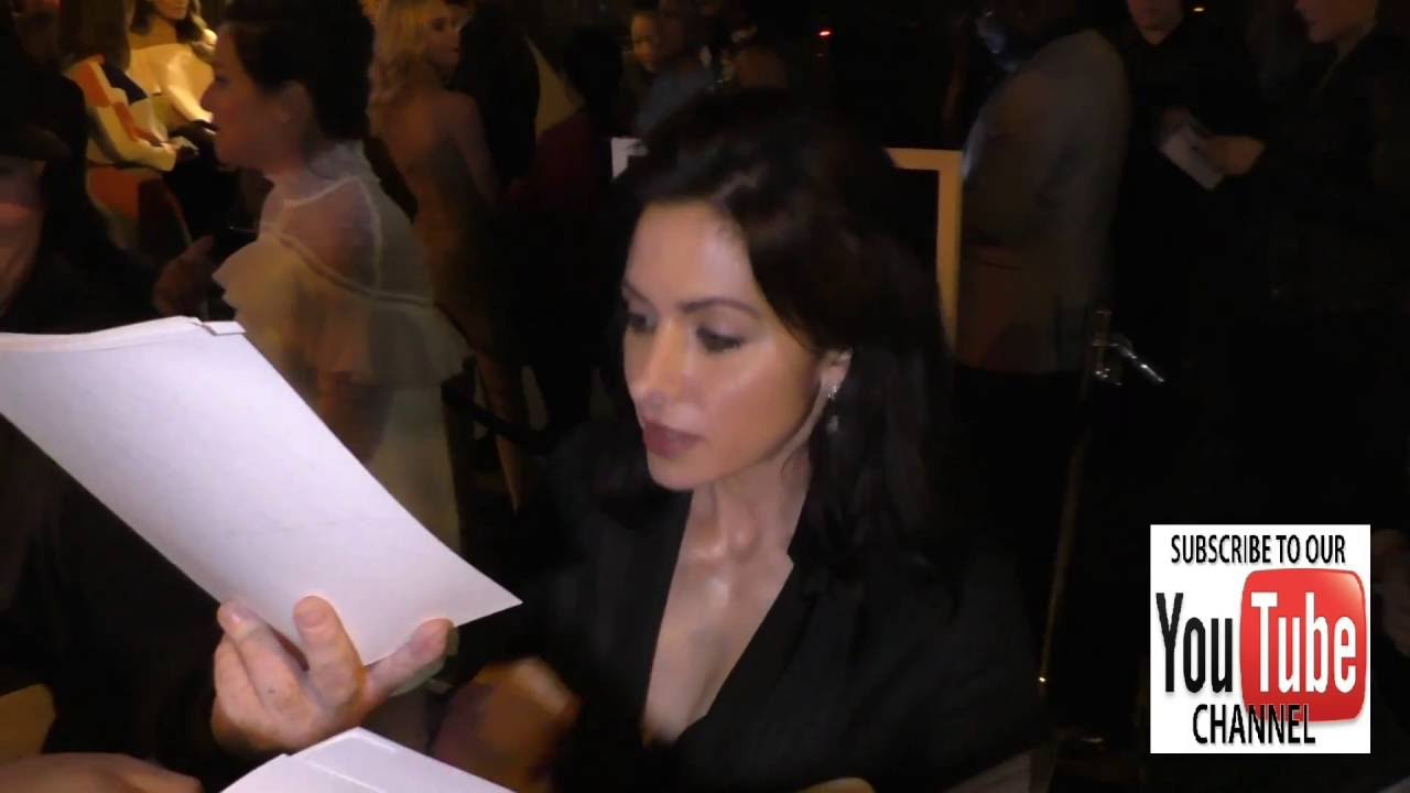 Sarah Shahi greets fans outside EP & LP Nightclub in West Hollywood ...