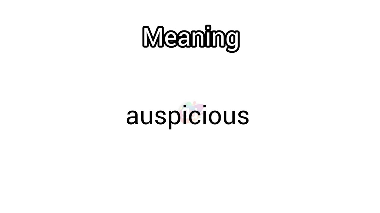 #auspicious meaning in English & Telugu || Googul Dictionary # ...