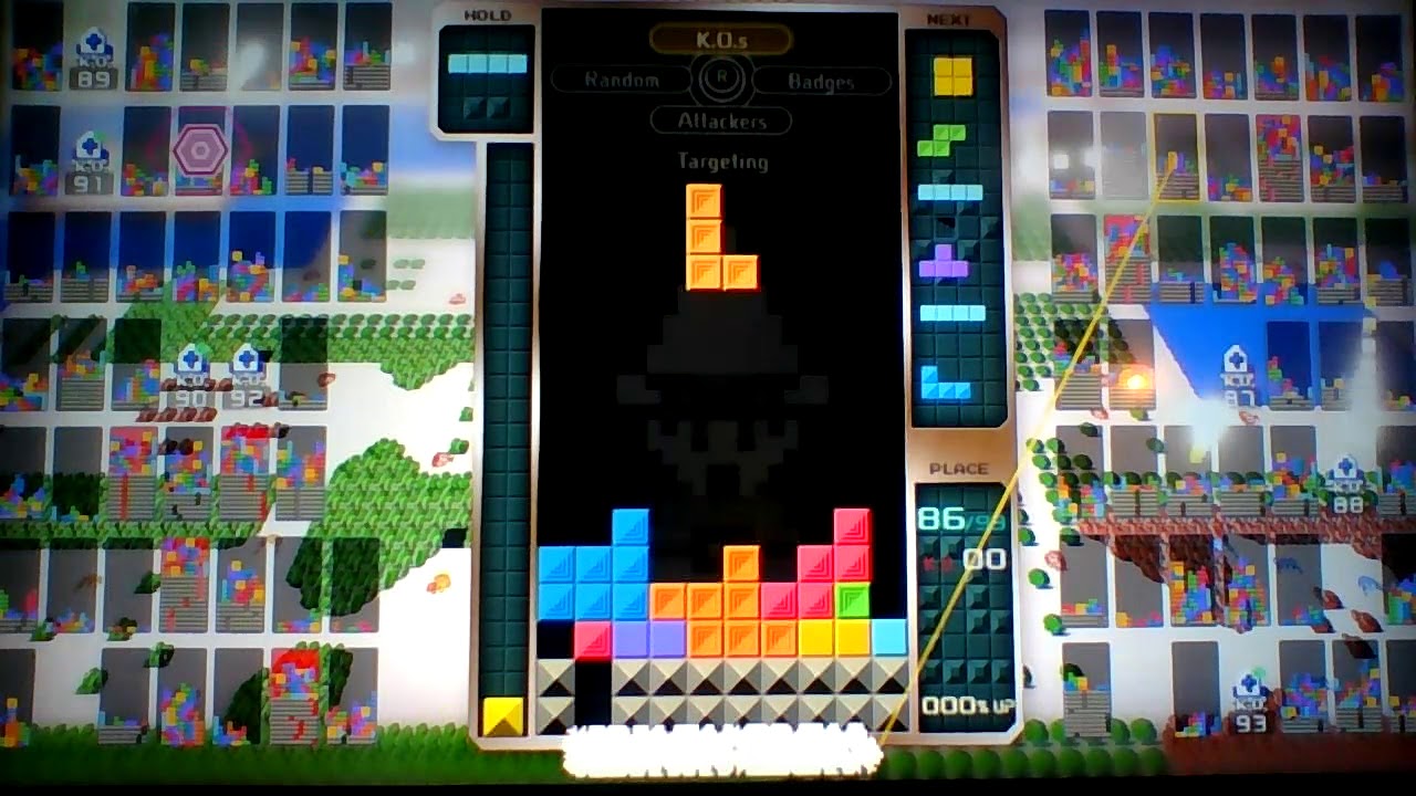 Tetris 99 strategies, tips, walk-through to be a winner. - YouTube