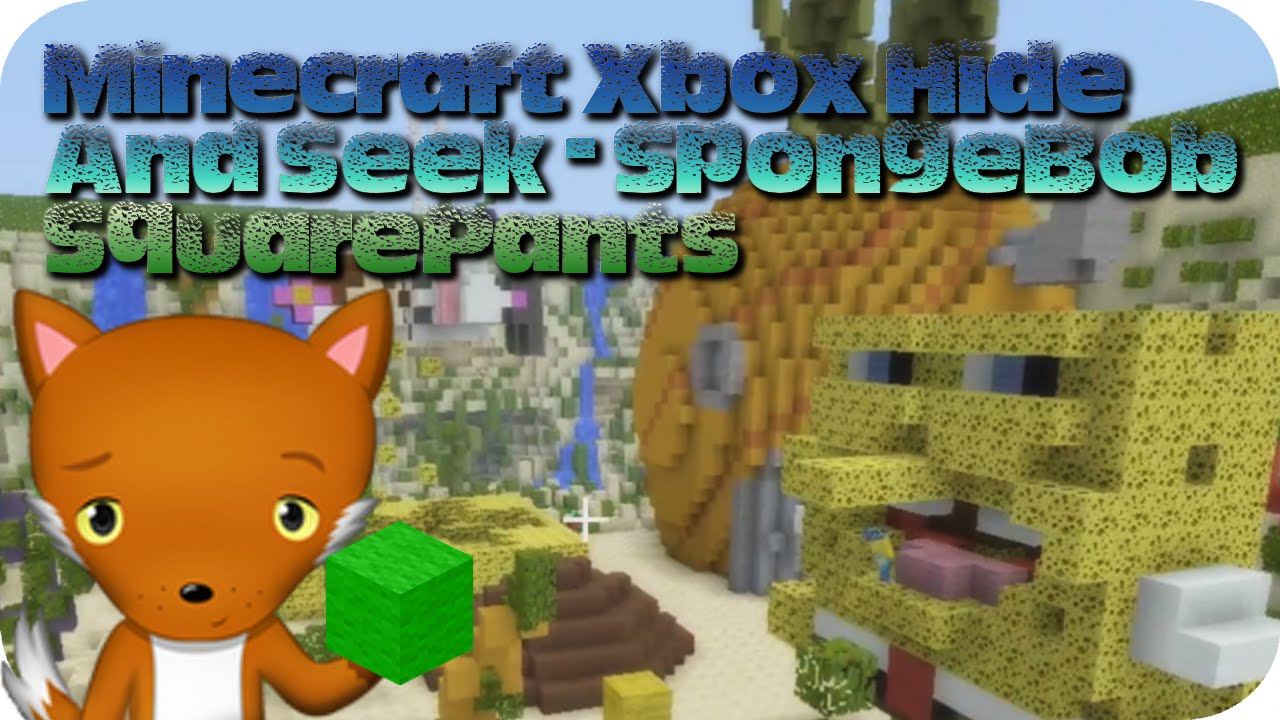 Minecraft Xbox Hide And Seek - SpongeBob SquarePants - YouTube