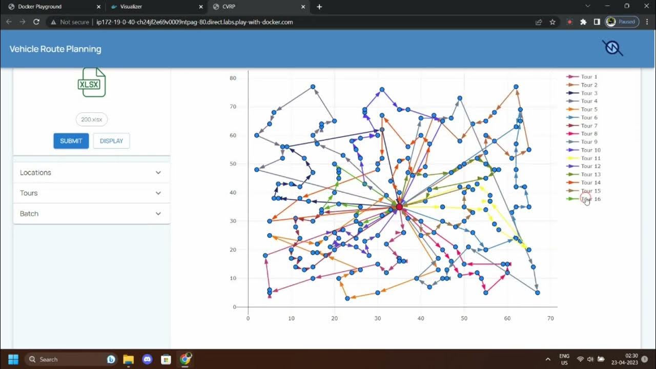 BE Project - Capacitated Vehicle Routing Problem For Disaster Relief Using Clustering - YouTube