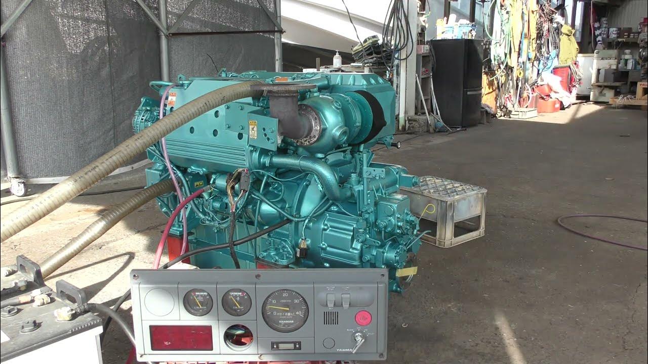 No.5334 ヤンマー 4LH-ST 200ps(2.96) Yanmar - YouTube