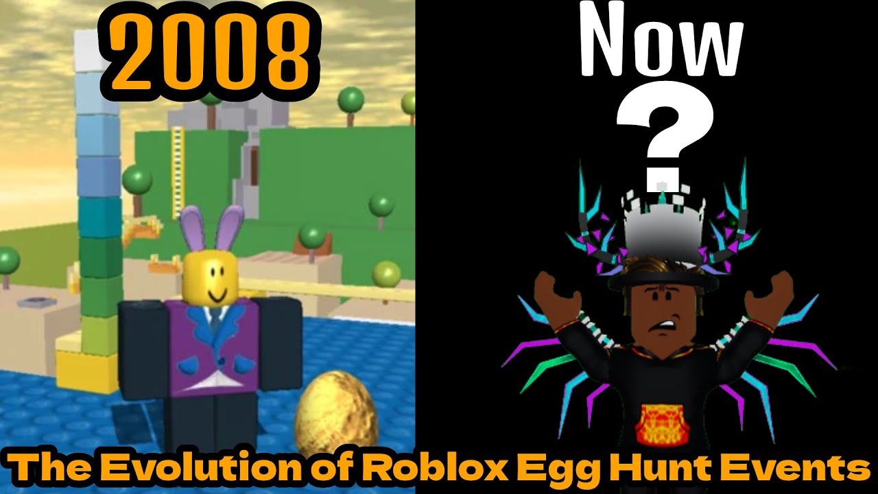 The History Of Roblox Egg Hunt Events (2008-2020) - YouTube
