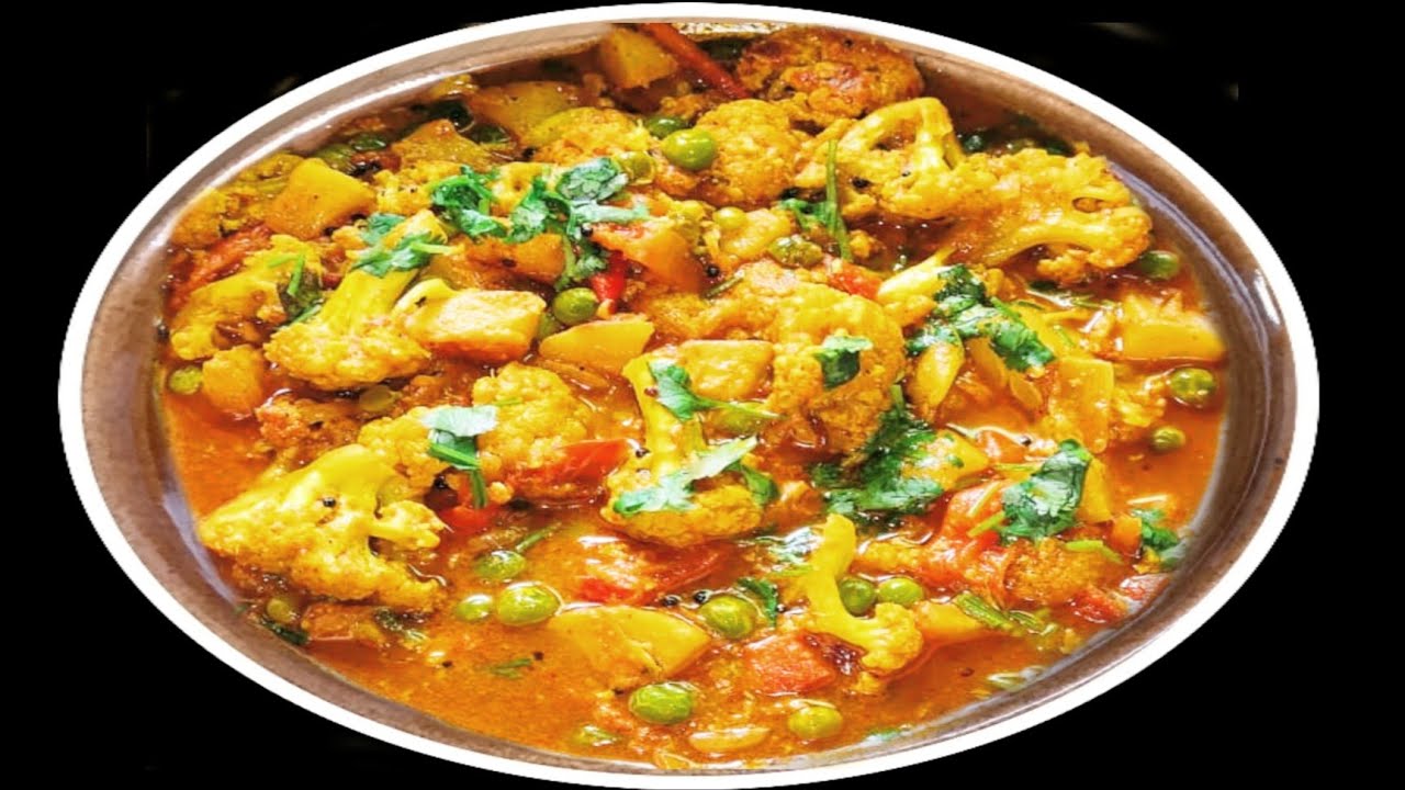 Delicious Mutter Cauliflower Recipe😋 with a Sambalpuri Twist - YouTube