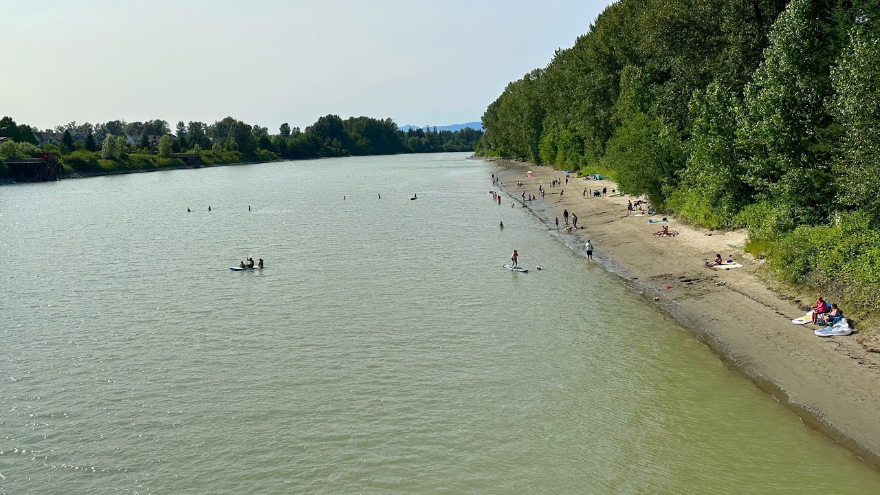 Brea Island Regional park Beach | Langley - YouTube