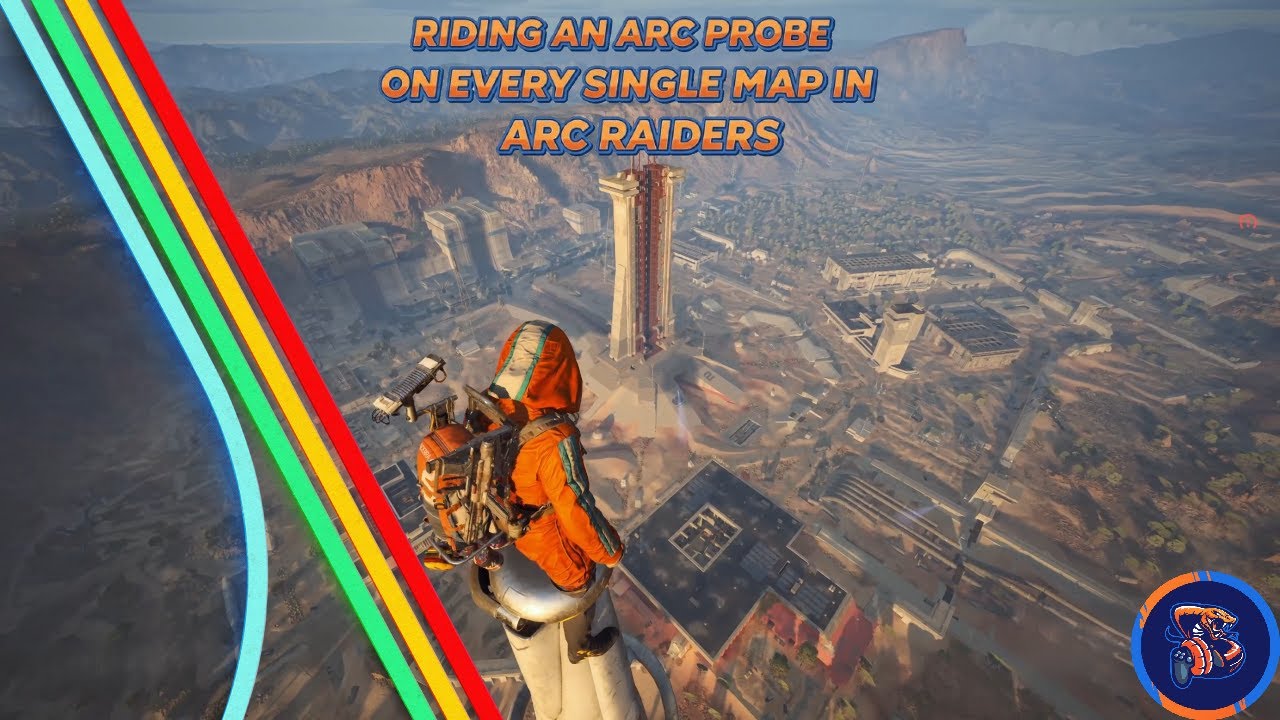 Riding An Arc Probe On Every Single Map In Arc Raiders - YouTube