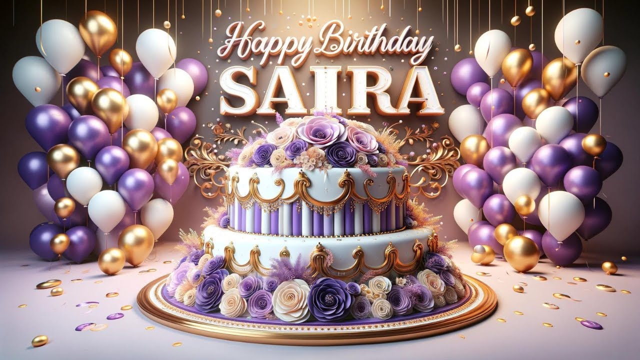 SAIRA Happy Birthday To You||Happy Birthday Song SAIRA🎂👧 - YouTube