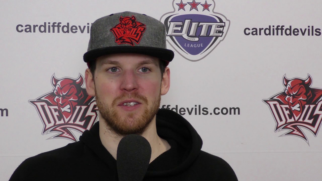2020-01-05 - Cardiff Devils v Fife Flyers, Mike McNamee Interview - YouTube