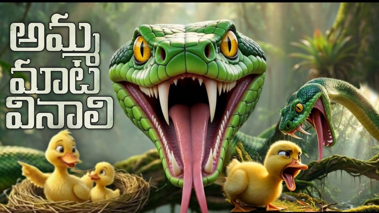 అమ్మ మాట వినాలి l animated moral story about why should you listen to ...
