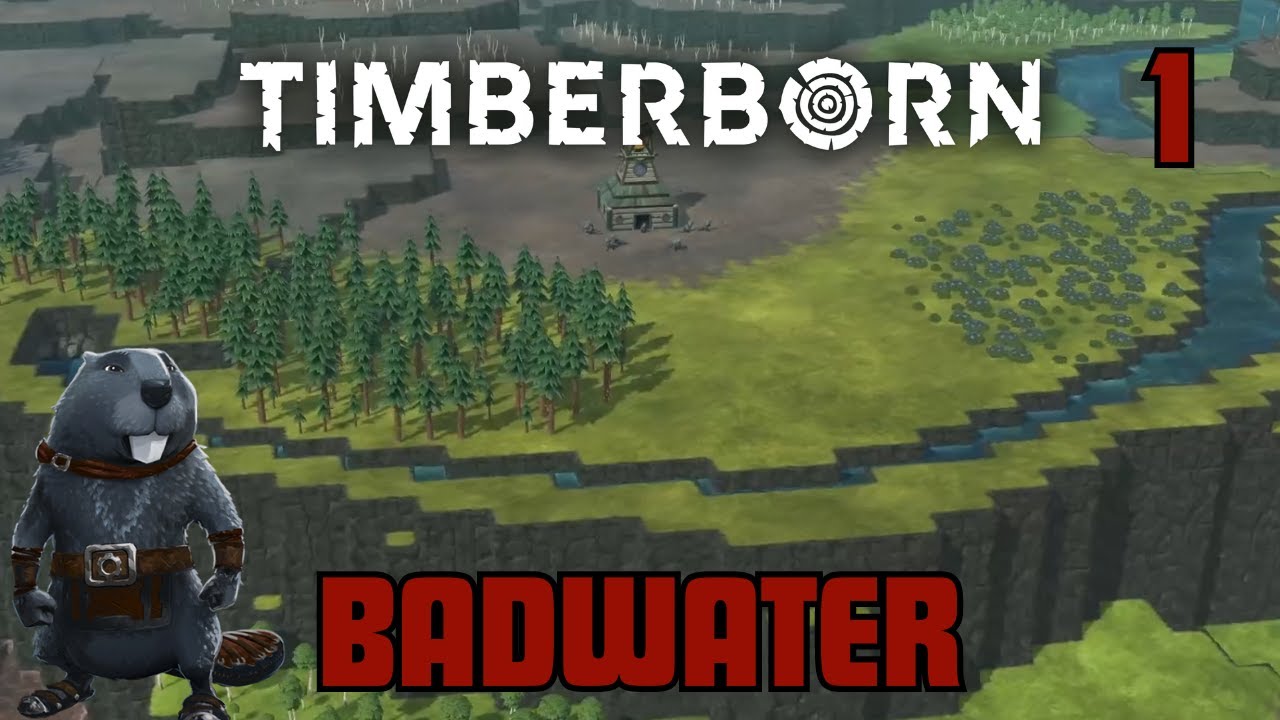 Timberborn - First Look at Badwater - YouTube