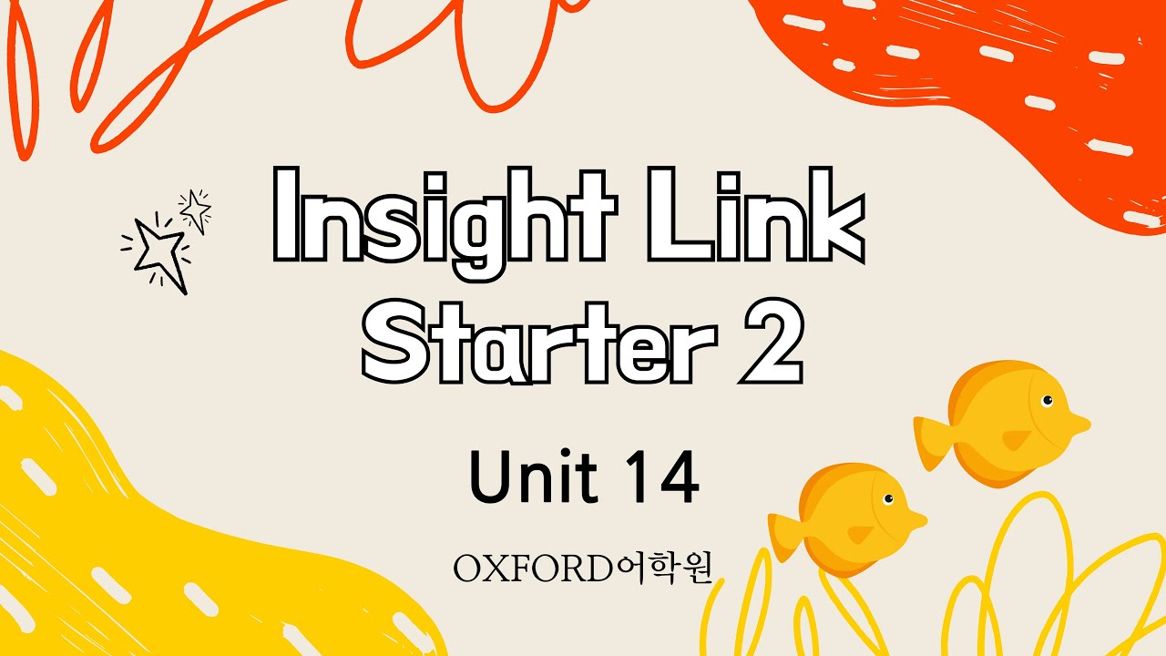 Insight Link Starter 2 - Unit 14 - YouTube