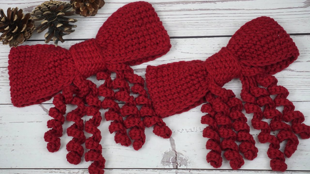 LAZO GRANDE EN CROCHET🎀 - YouTube