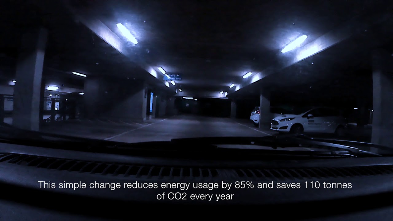 Car Park Smart LED Lighting - YouTube